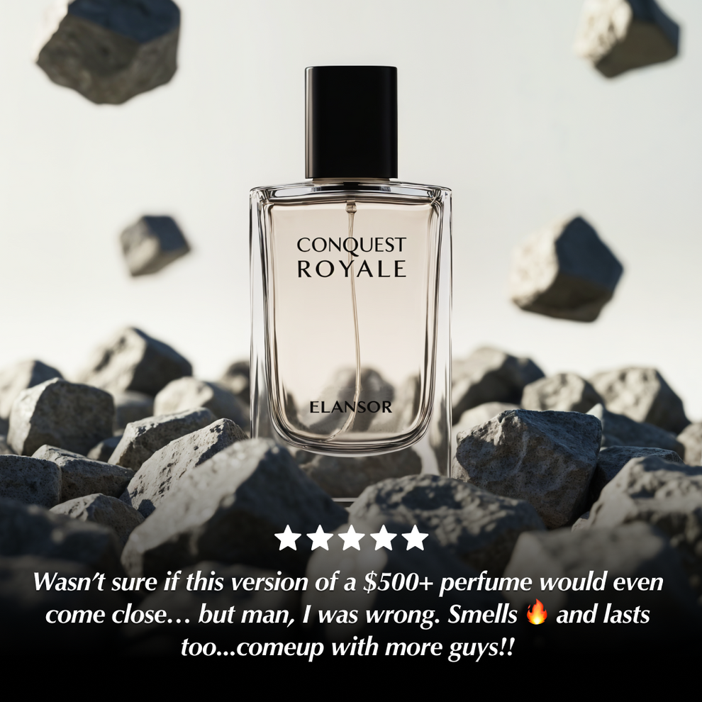 Conquest Royale by Élansor – Long-Lasting Woody & Fruity Perfume for ...